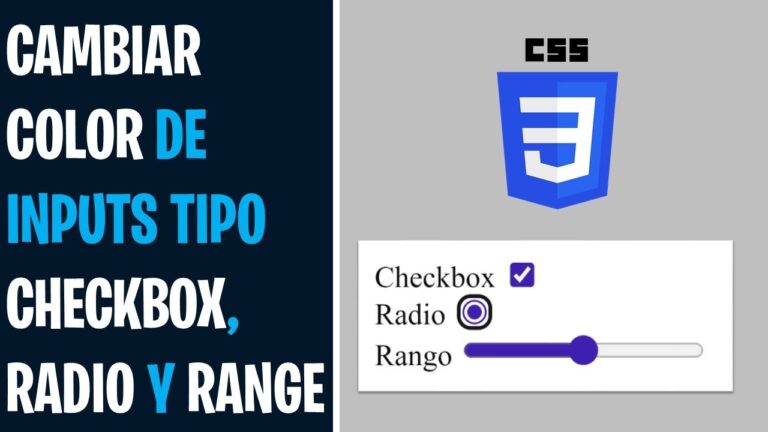 Cambia el color de tus checkboxes con CSS en segundos